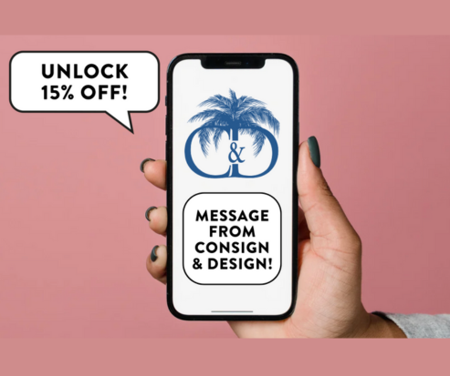 Transform Your Furniture Shopping with Consign & Design's Texting Plat