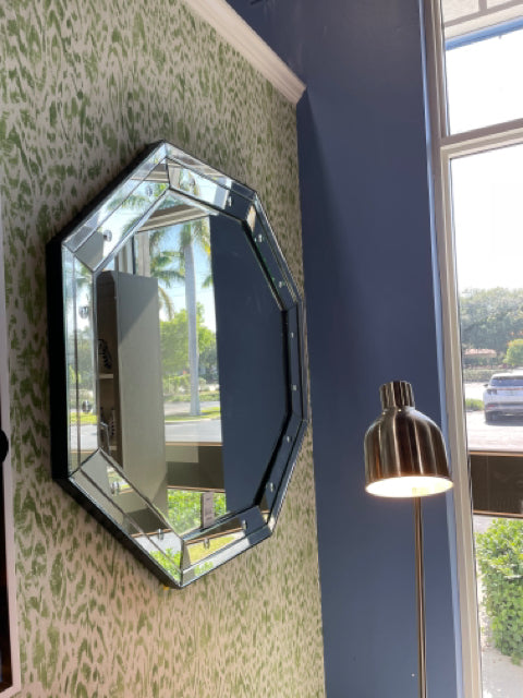 MIRROR OCTAGON LAYERED MIRROR FRAME – Consign & Design