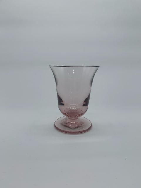 CASPARI ACRYLIC FLARED WATER GLASS SHORT LIGHT ROSE 9.6OZ – Consign ...