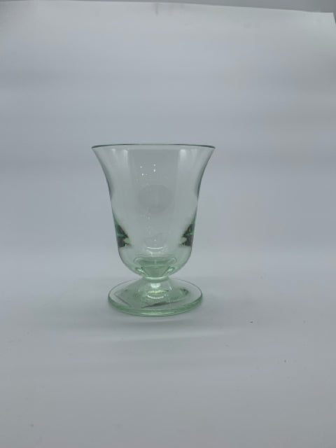 CASPARI ACRYLIC FLARED WINE GLASS LIGHT GREEN – Consign & Design