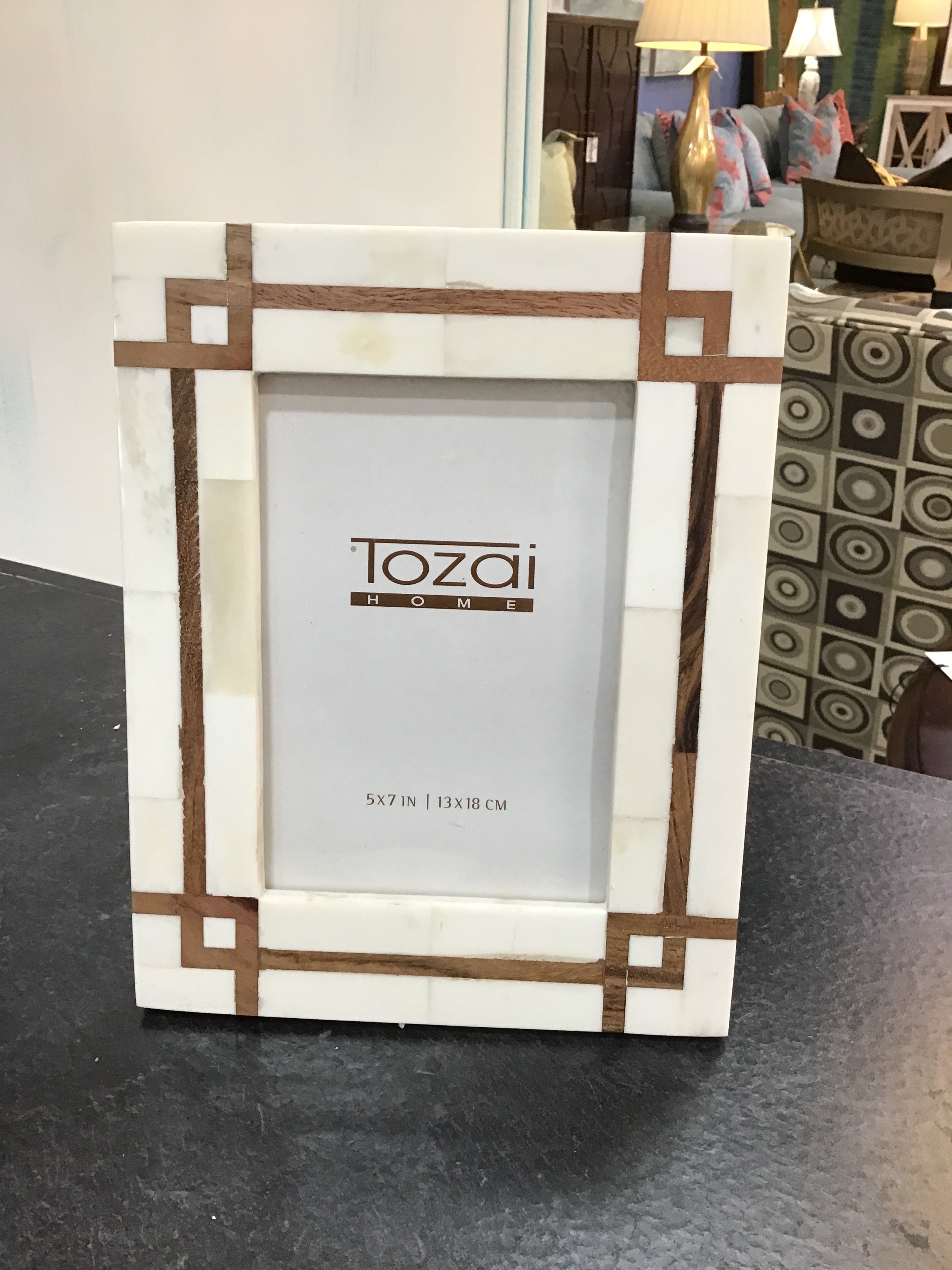 PHOTO FRAME WITH WOOD INSET – Consign & Design