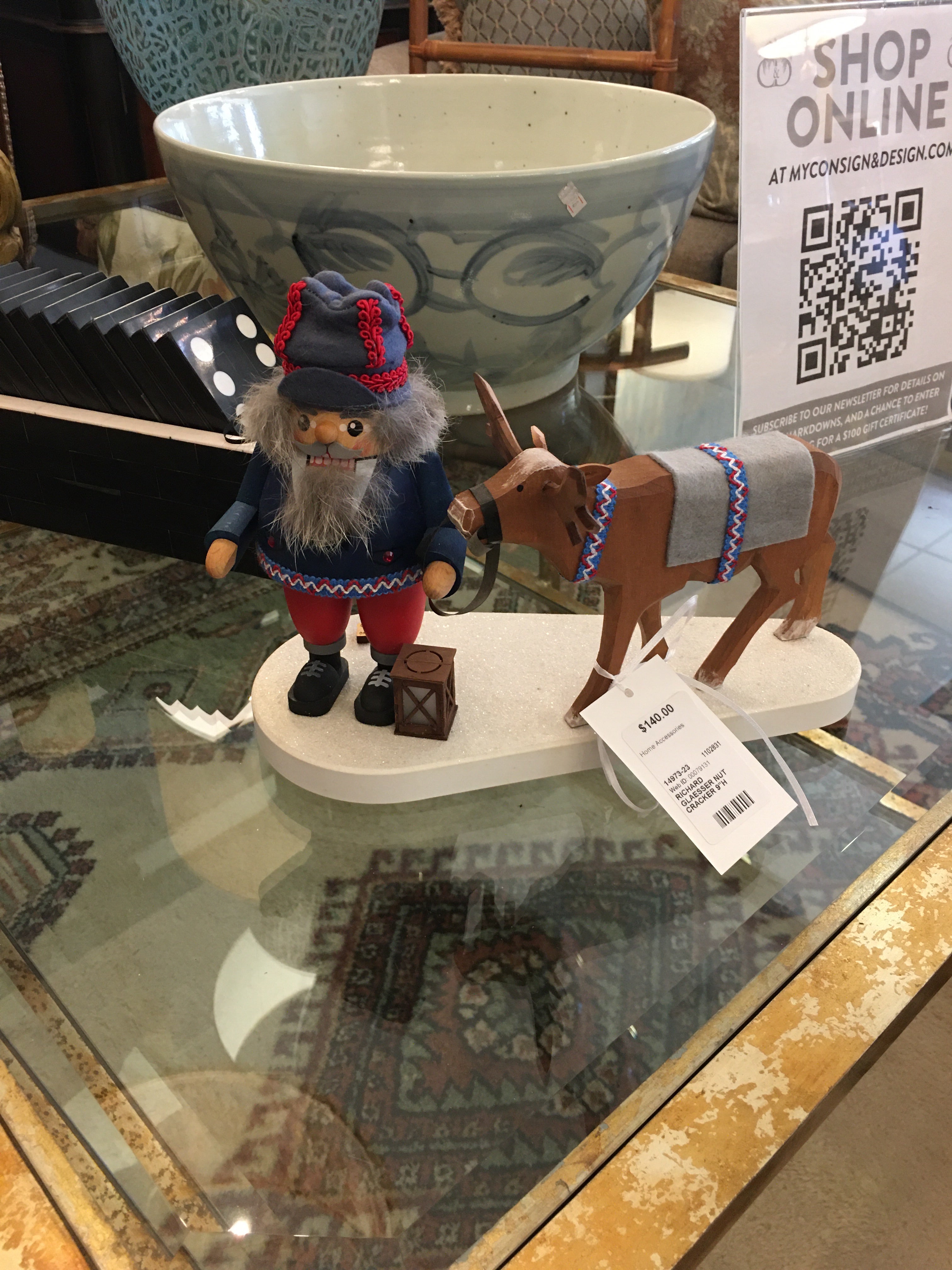 RICHARD GLAESSER NUT CRACKER – Consign & Design